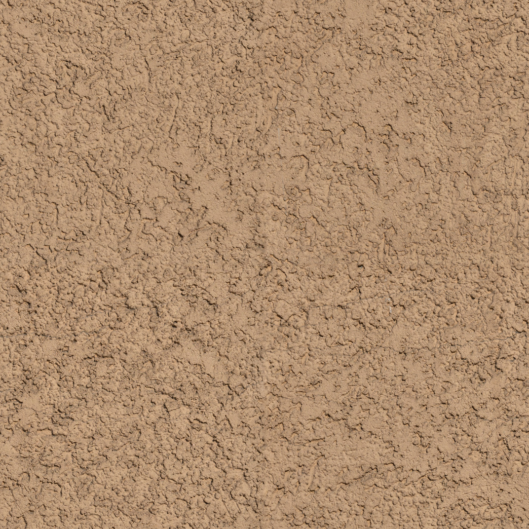 Brown plaster wall texture Photo